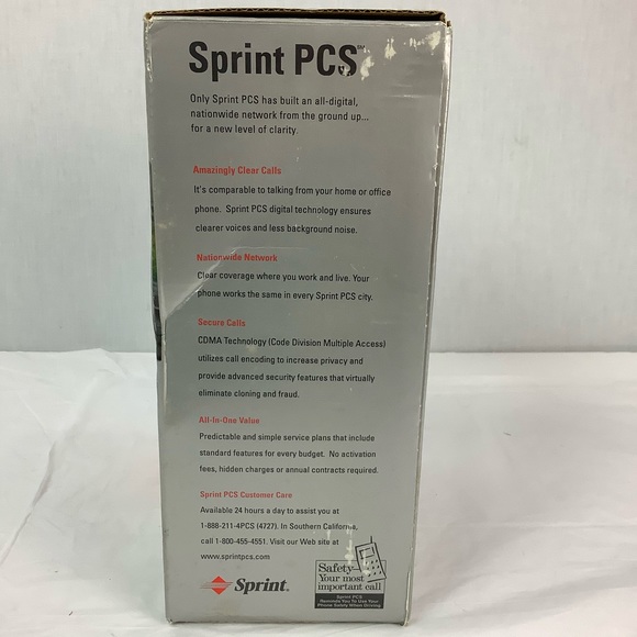 Sprint PCS Touchpoint | Cell Phones & Accessories | Sprint Pcs Touchpoint Flip Cell Phone W Box ...